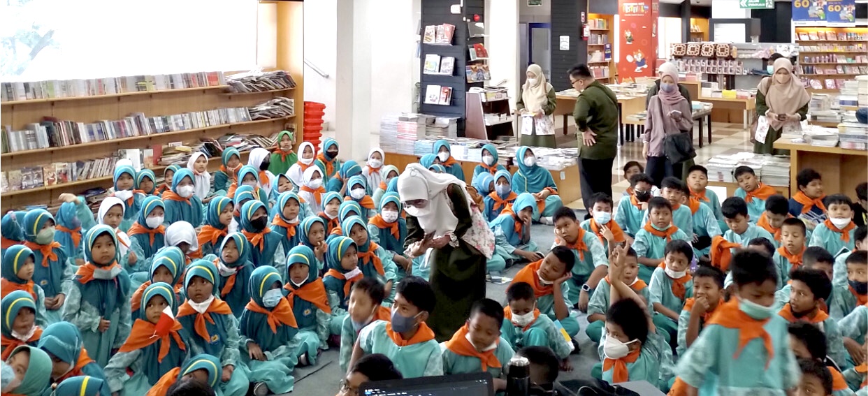 Bercerita Dengan Komik di Gramedia Bandung